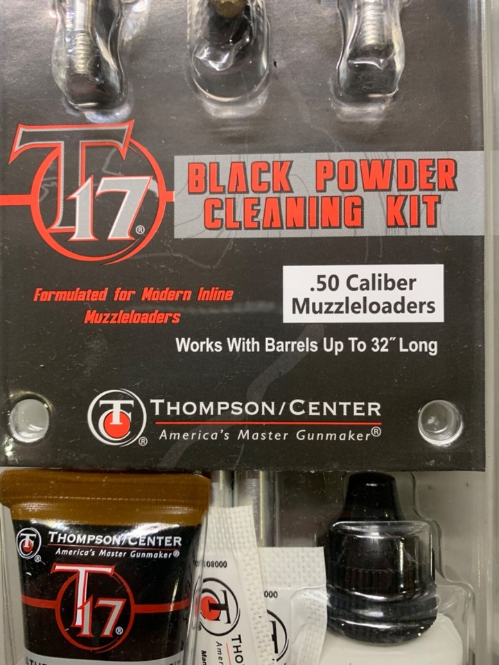Thompson/Center T17 Black Powder Gun Cleaning Kit .50 Caliber ...
