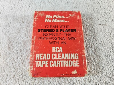 RCA 8-Track Head Cleaning Cartridge. 1960’s era. | eBay