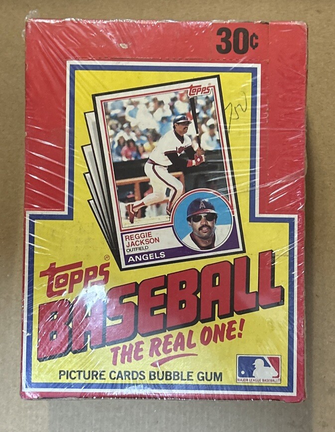 1983 Topps Baseball Wax Pack Box | eBay