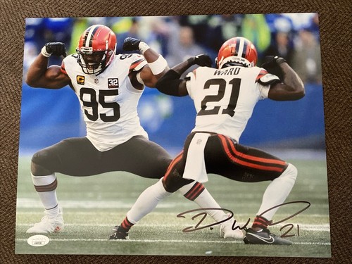 Denzel Ward Autographed Signed Cleveland Browns 11x14 Photo JSA COA | eBay