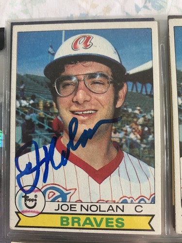 7 Joe Nolan baseball cards. 2 cards autographed | eBay