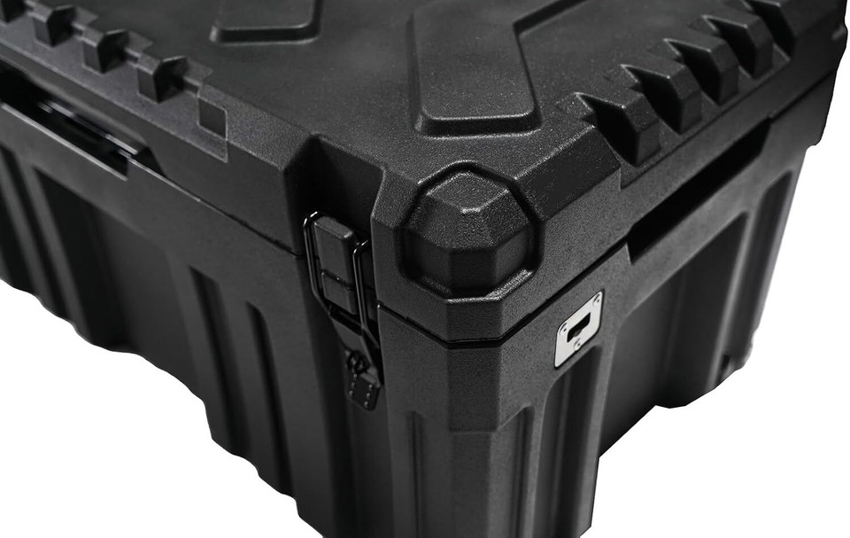 105L WATERPROOF CAR TOP CARGO CARRIER ROOF MOUNT TRAVEL STORAGE BOX W ...