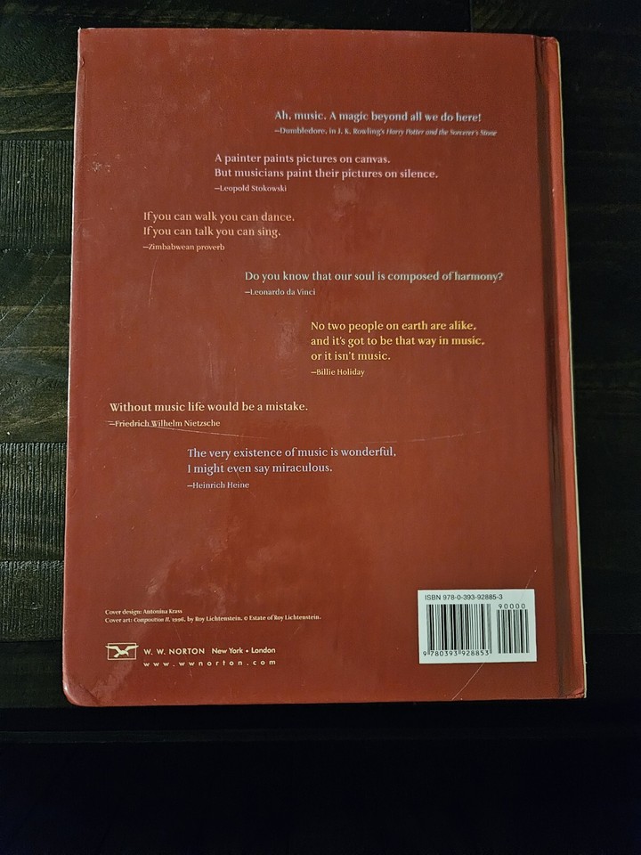 The Enjoyment Of Music By Kristine Cornet And Joseph Machlis Tenth ...