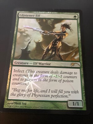 Glistener Elf - Foil - Condition Friday Night Magic 2012 MTG Magic The ...