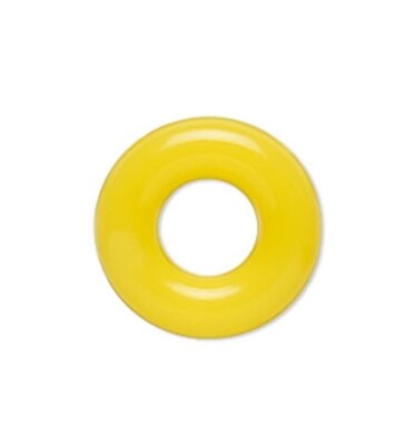Component, Oh! Ring, 300 Daffodil Yellow Silicone 7mm OH Rings Link ...