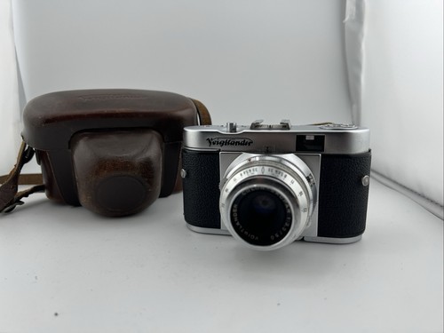 voigtlander vito b camera With Case Untested | eBay