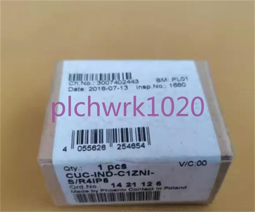 1PCS NEW IN BOX Phoenix connector CU-IND-C1ZNI-S /R4IP8 1421126 | eBay