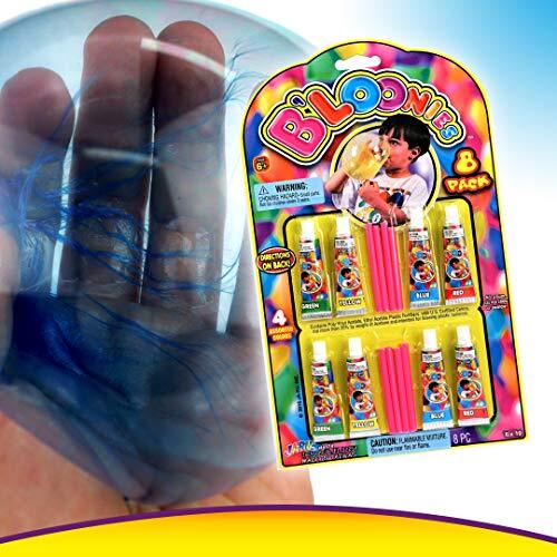 Bloonies Magic Plastic Bubbles Balloons Variety Pack (8 Tubes per Pack ...