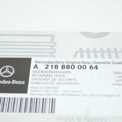 MERCEDES-BENZ C-CLASS W205 HOOD SAFETY CATCH A2188800064 | eBay