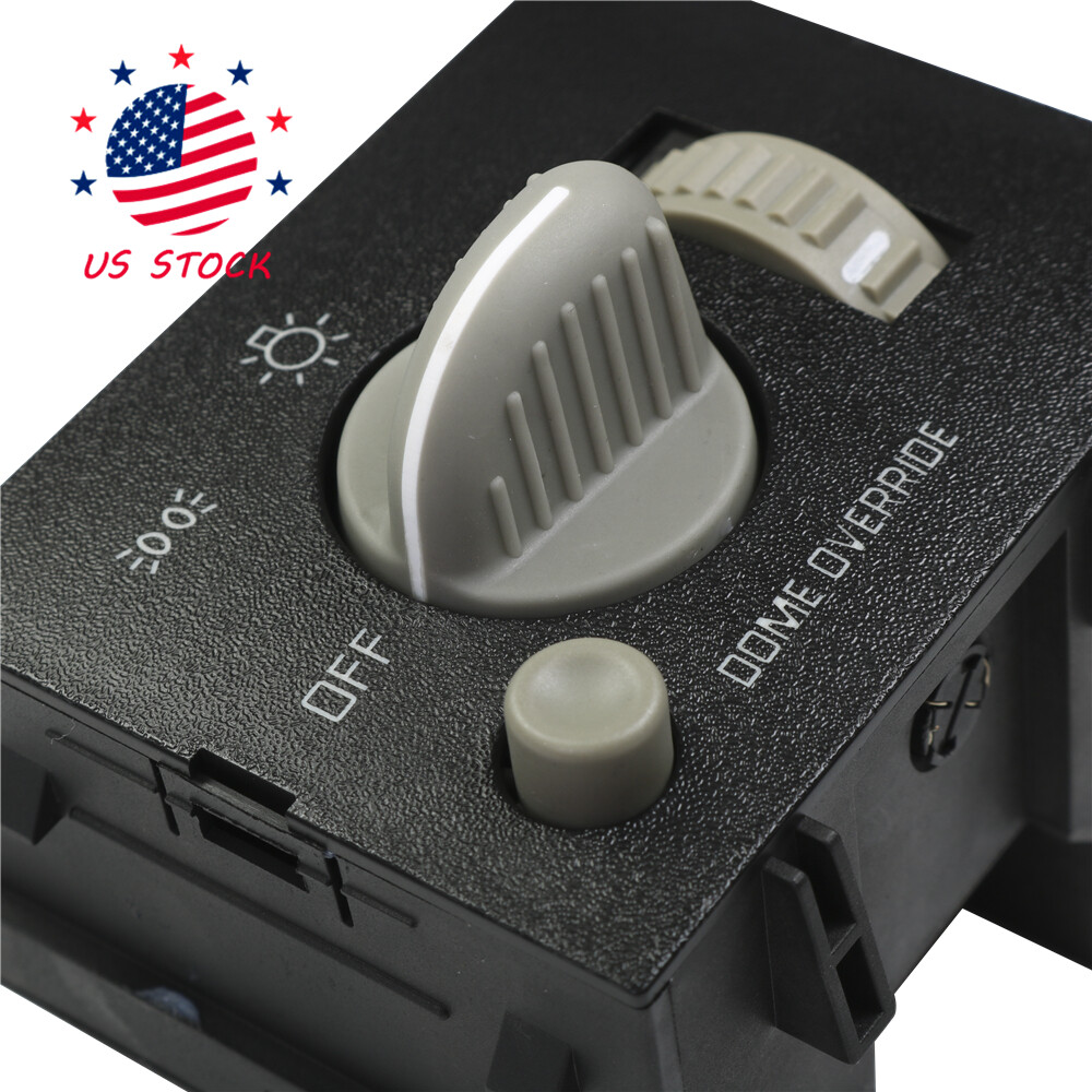 New Dash Mounted Headlight Headlamp Parking Light Switch Fits Chevy GMC ...