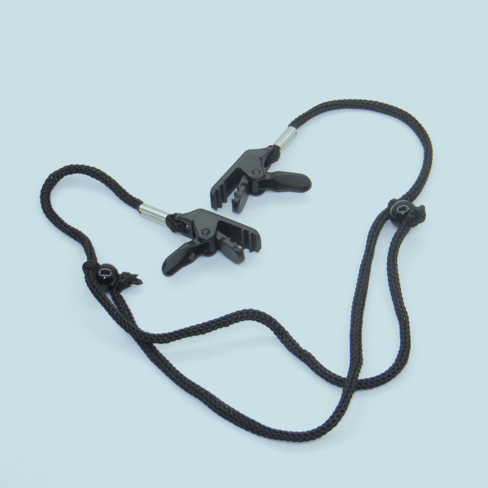 2x Cap Strap Hat Retainer Wind Cord Chin Strap Clips Motorcycles ...