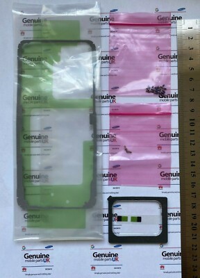 Genuine Samsung Galaxy S20 Ultra SM-G988 Rear Adhesive Refit Kit GH82 ...