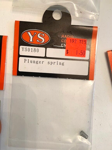 YS ENGINE PARTS plunger spring ys0180 | eBay