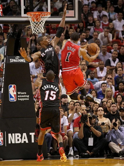 Derrick Rose Poster Dunk