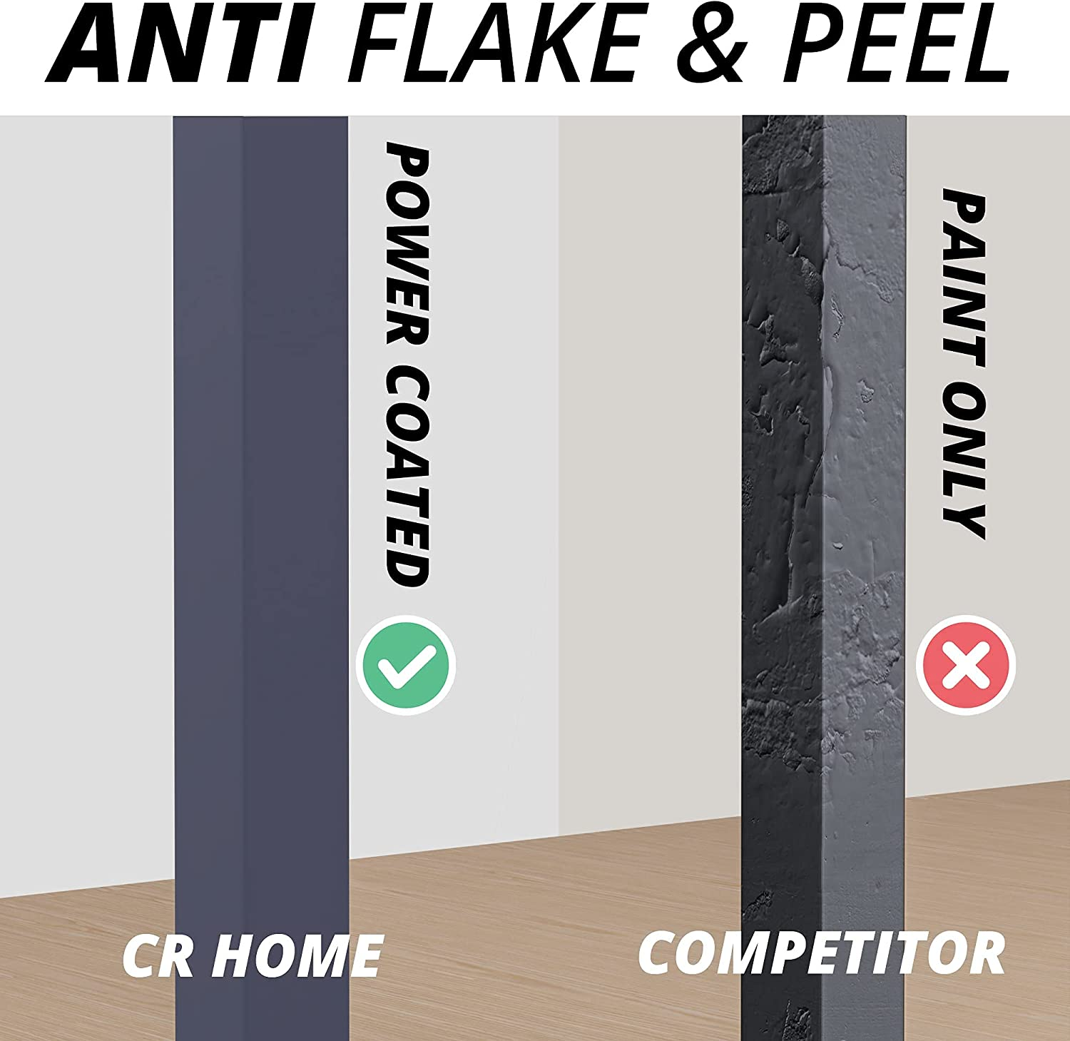 Metal Guard Rail Kit with Balusters and Brackets for Deck Porch Outdoor ...