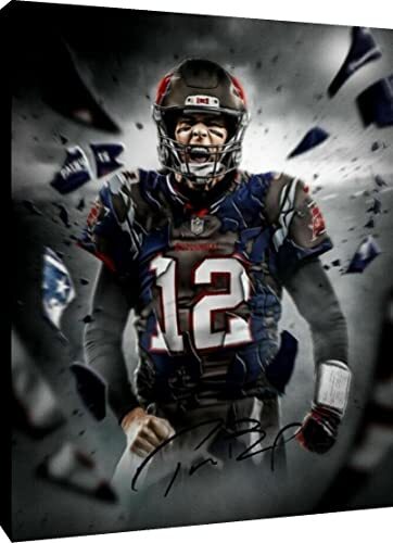 Tom Brady Photoboard Wall Art - NFC Evolution | eBay