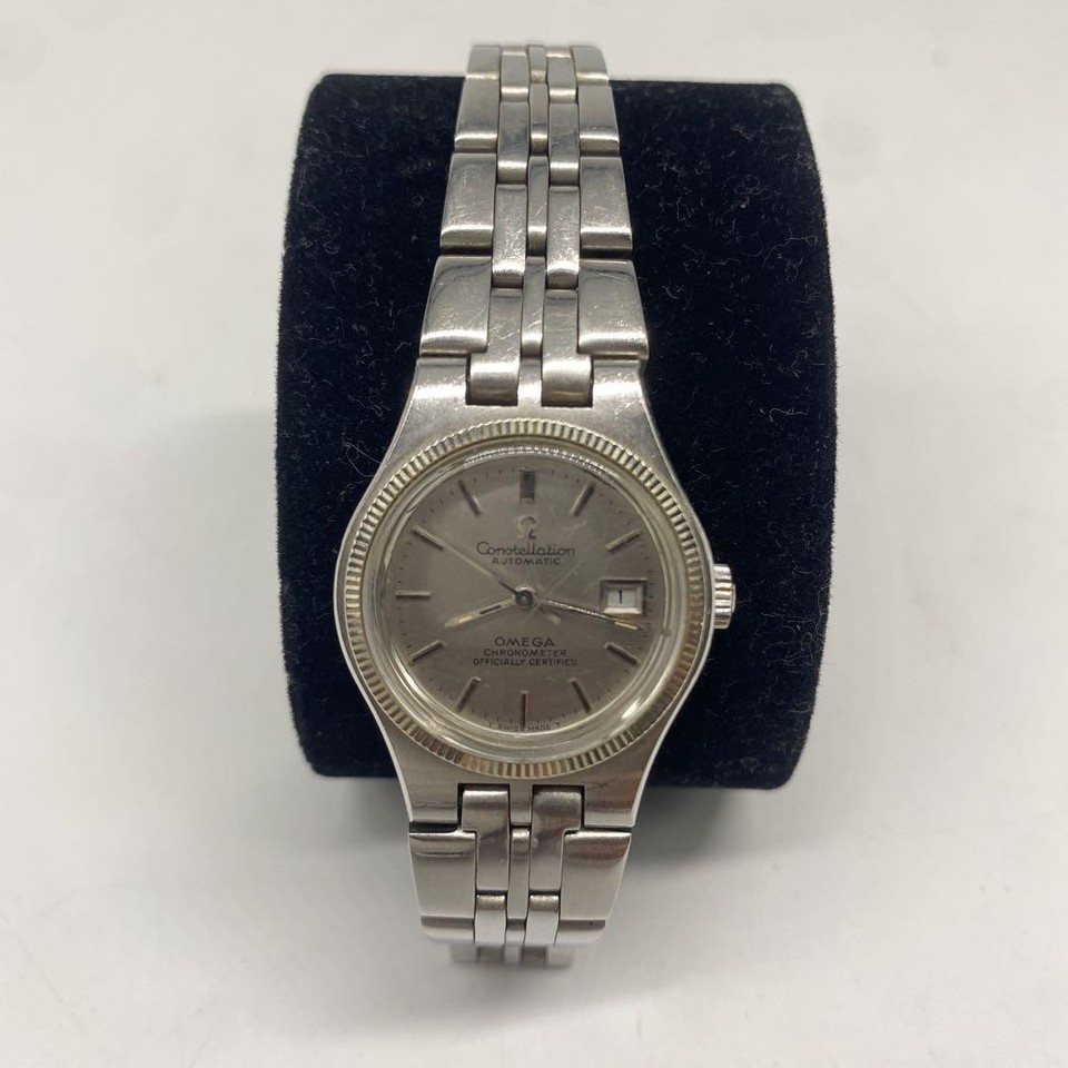 OMEGA Constellation Automatic Watch Silver Dial Ladies Vintage Rare | eBay