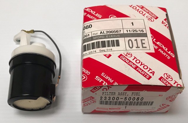 Toyota Genuine 2330050080 Filter Fuel(for Efi) 23300-50080 for sale ...