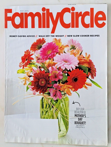 Back Issue of Family Circle magazine, May 2015 – in good condition | eBay