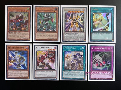 Yugioh “Synchron Deck Support” UR 🟡 1st Ed LDS3-EN118, LDS3-121, LDS3 ...