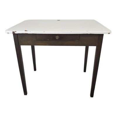 1900-1950 - Porcelain Enamel Top Kitchen Table