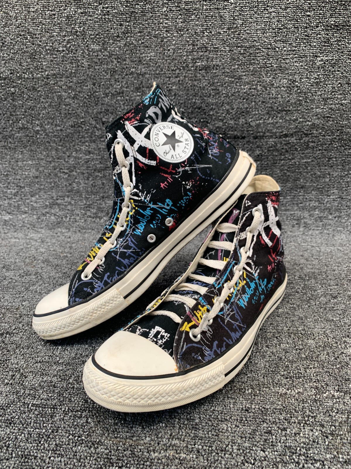 Converse Custom Graffiti Black Chuck Taylor All Star … - Gem