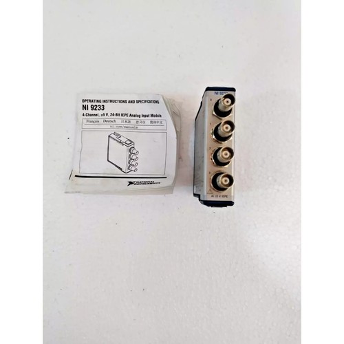NEW National Instruments NI-9233 NI9233 C Series Sound / Vibration ...