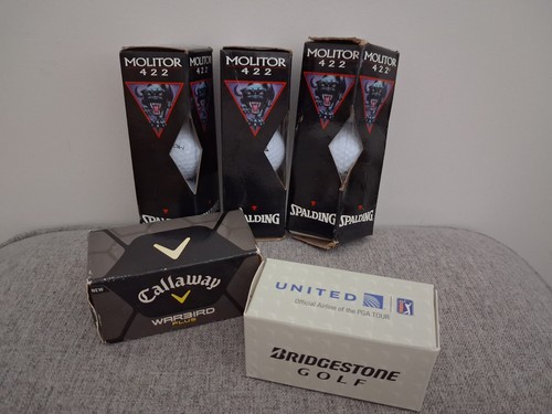 NEW - GOLF BALLS - CALLAWAY WAR IRD PLUS/BRIDGESTONE/MOLITOR 422 ...