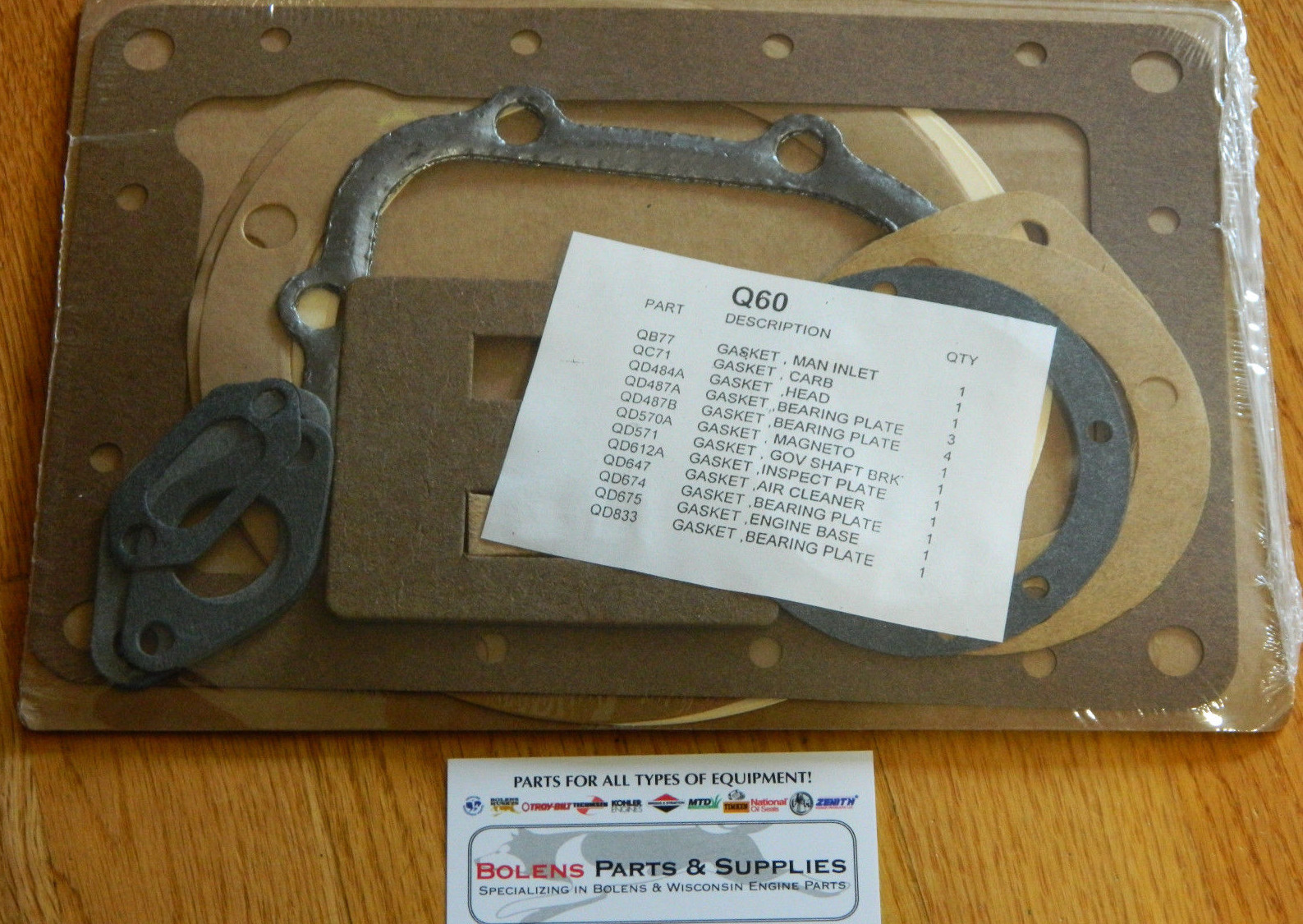 Wisconsin Engine gasket set Q60 Q22 Fits engines AENL , AENLD | eBay