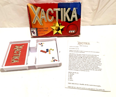 XACTIKA Card Game ~ The Makers of Set ~ Beware the Last Card ~ W ...