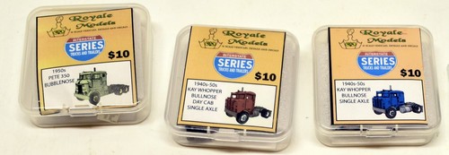 ROYALE MODELS Interstate Series N Scale SEMI TRACTOR Kits - New | eBay
