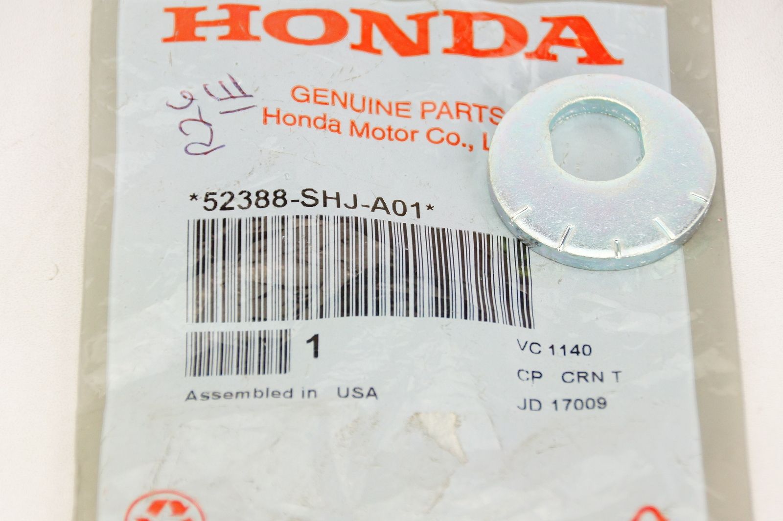 Genuine+Honda+Plate+Cam+52388-SHJ-A01 for sale online | eBay