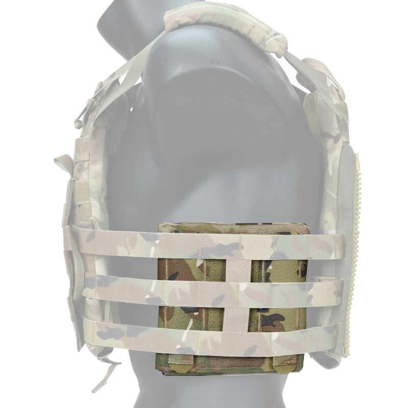 2pcs Tactical Side Plate Pouch Set Plate Pocket MOLLE 6"X6" for JPC2.0 ...