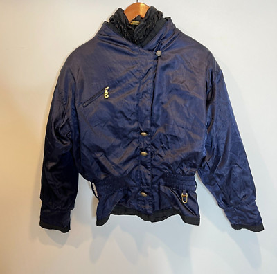 Bogner Womens Size Medium Double Closure Vintage Purple Jacket | eBay