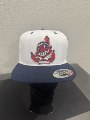 CLASSIC RETRO CHIEF WAHOO TRIBE LOGO INDIANS BASEBALL ADULT SNAPBACK ...