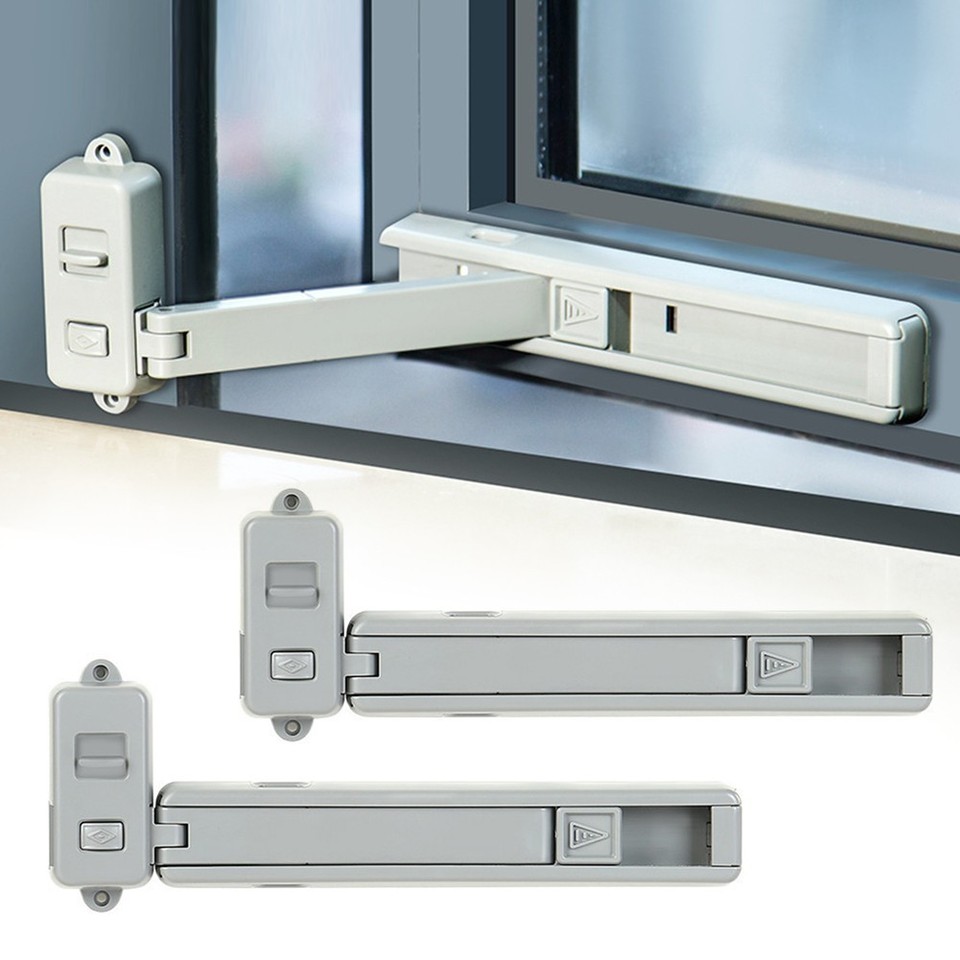 Pet Safety Lock Adjustable Window Lock Keyless Locking Removable Safety ...
