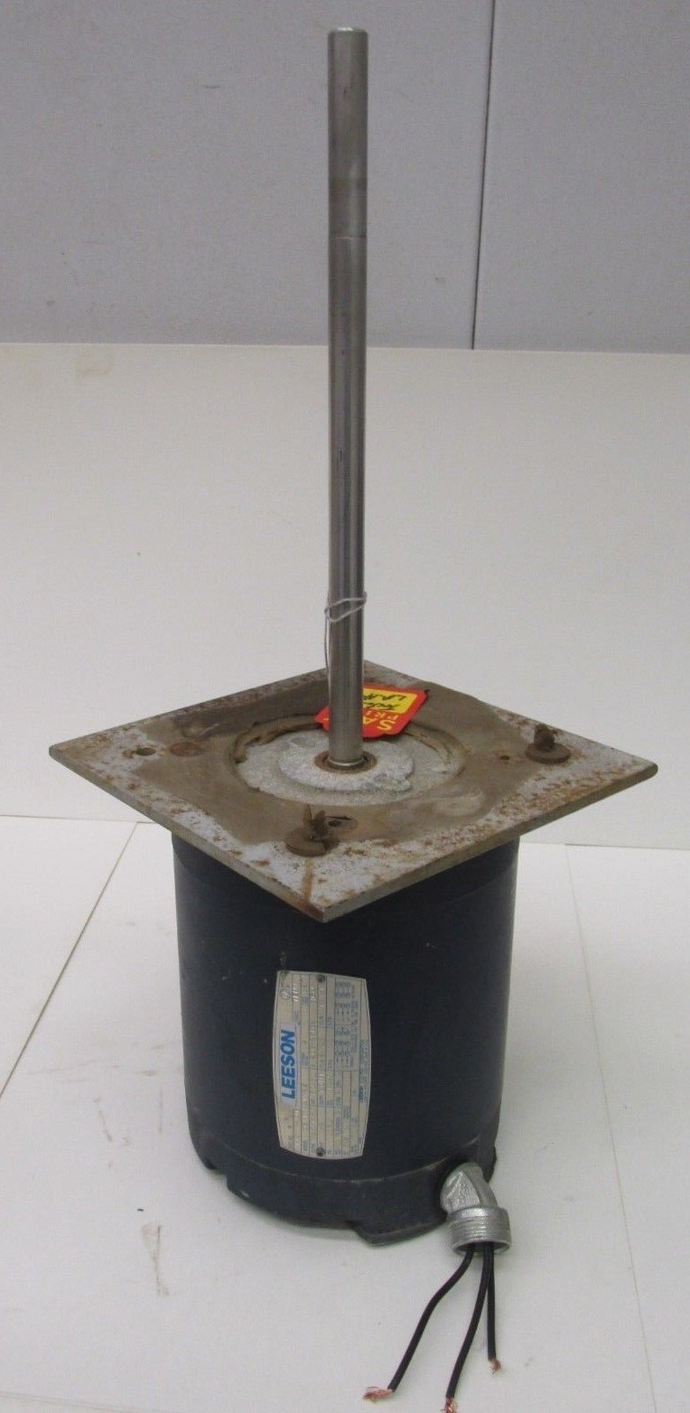 Leeson Cat.No. 1134774.00 Model C6T17NC172C R.P.M. 1725/1425 1/2H.P ...