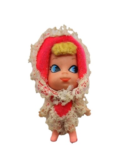 Vintage Mattel Liddle Kiddles HOLIDAY LUVVY DUVVY Mini VALENTINE HEART ...