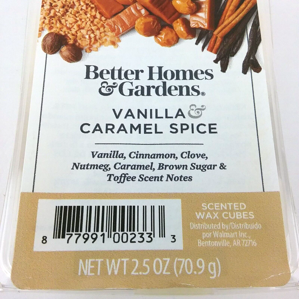 Vanilla Caramel Spice Wax Melts Clove Nutmeg Toffee Cinnamon Scent | eBay