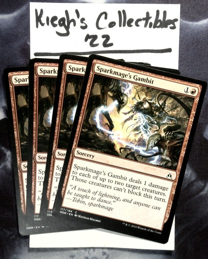 Mtg Sparkmage's Gambit x4 | eBay