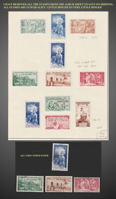 1942 AIR SEMI POST ININI IVORY COAST KWANGCHOWAN EDUCATION NATIVE CHILD ...