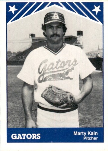 1983 Beaumont Golden Gators TCMA #9 Marty Lain Westminster California ...