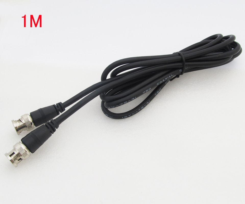 5x BNC RG59 VIDEO CAMERA CCTV Test Coaxial Cable 1M M/M | eBay