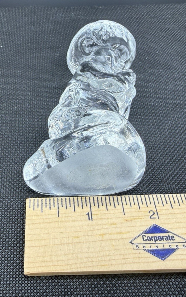 Vintage Fenton Clear Art Glass 1970's Praying Little Boy Replacement ...