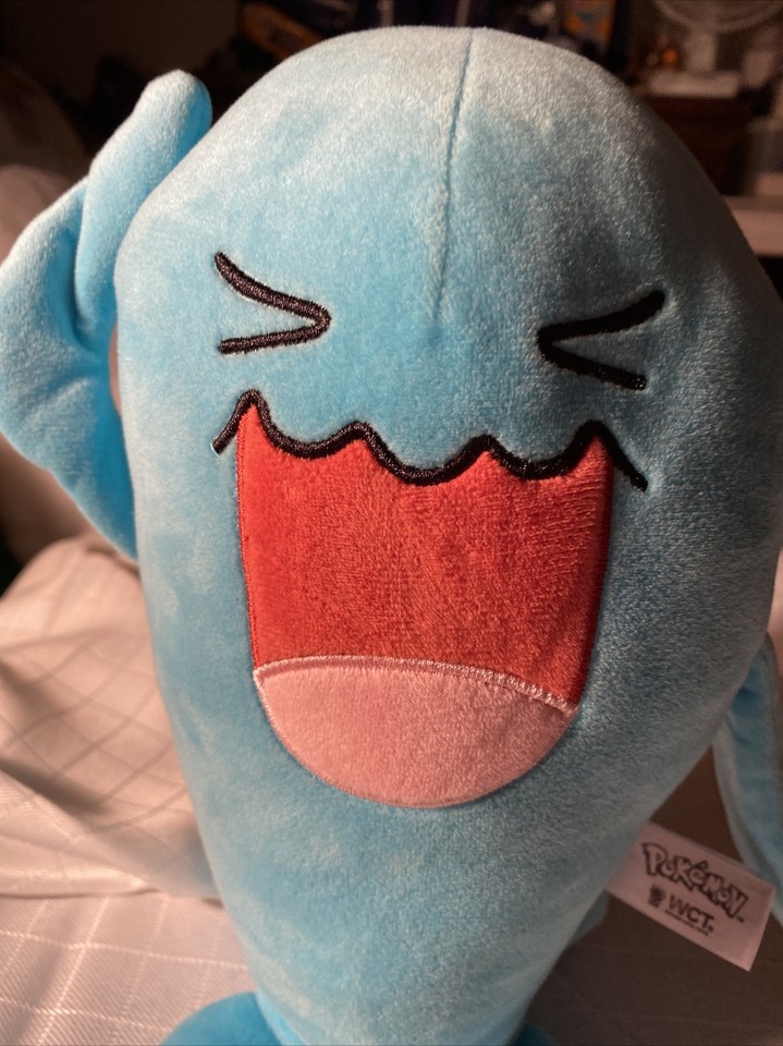Pokemon Wobbuffet Plush Toy 9 1/2” TOMY Nintendo Official Licensed | eBay