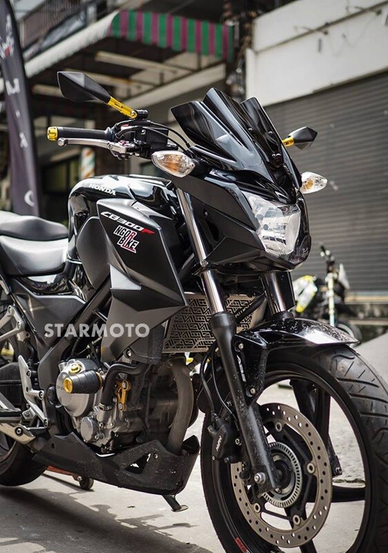 WINDSHIELD WINDSCREEN FOR HONDA CB300F 2015-2018 COWL FAIRINGS COVER ...