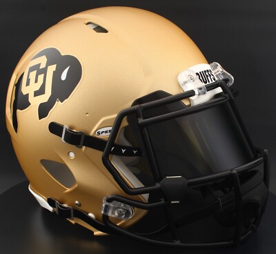 COLORADO BUFFALOES NCAA Riddell Speed Full Size AUTHENTIC Football ...