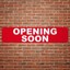 Opening Soon Sign Banner Garage Workshop PVC Sign Shop Window Display ...