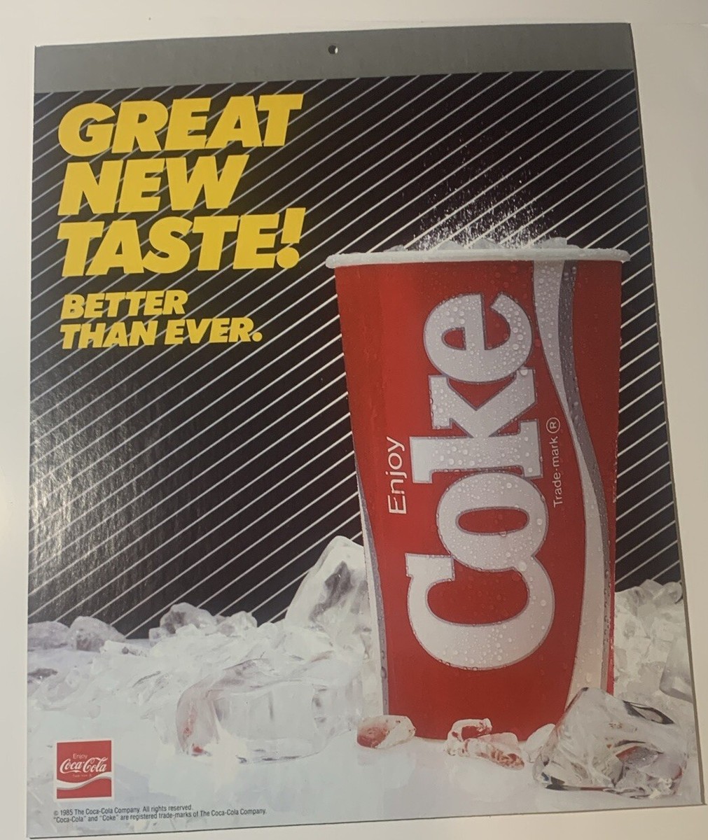 New Coke Ads 1985 New Coke In 'Stranger Things' What Did New Coke