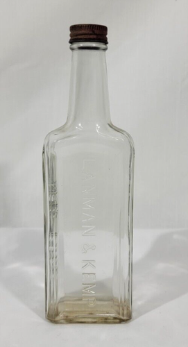 Lanman & Kemp Cod Liver Oil Bottle With Original Bottle Cap New York | eBay